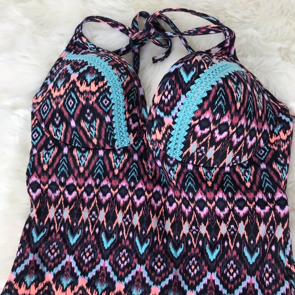 Shade & Shore | Swim | New Shade Shore 34dd Vwire Swim Suit One Piece ...